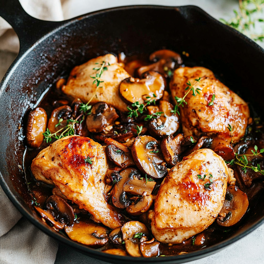 Chicken and Mushroom Delight