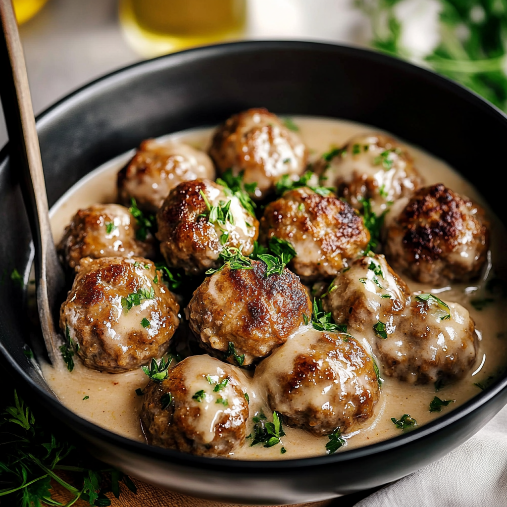 Swedish Meatballs with Frozen Meatballs