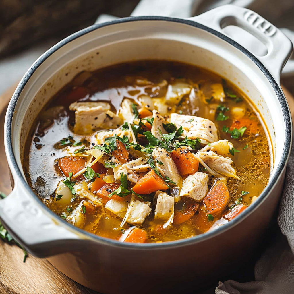 Cozy Dutch Oven Vegetable Soup
