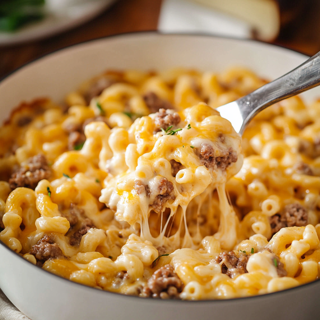 Hamburger Mac and Cheese