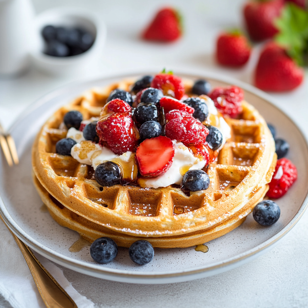 Delicious Protein Waffles
