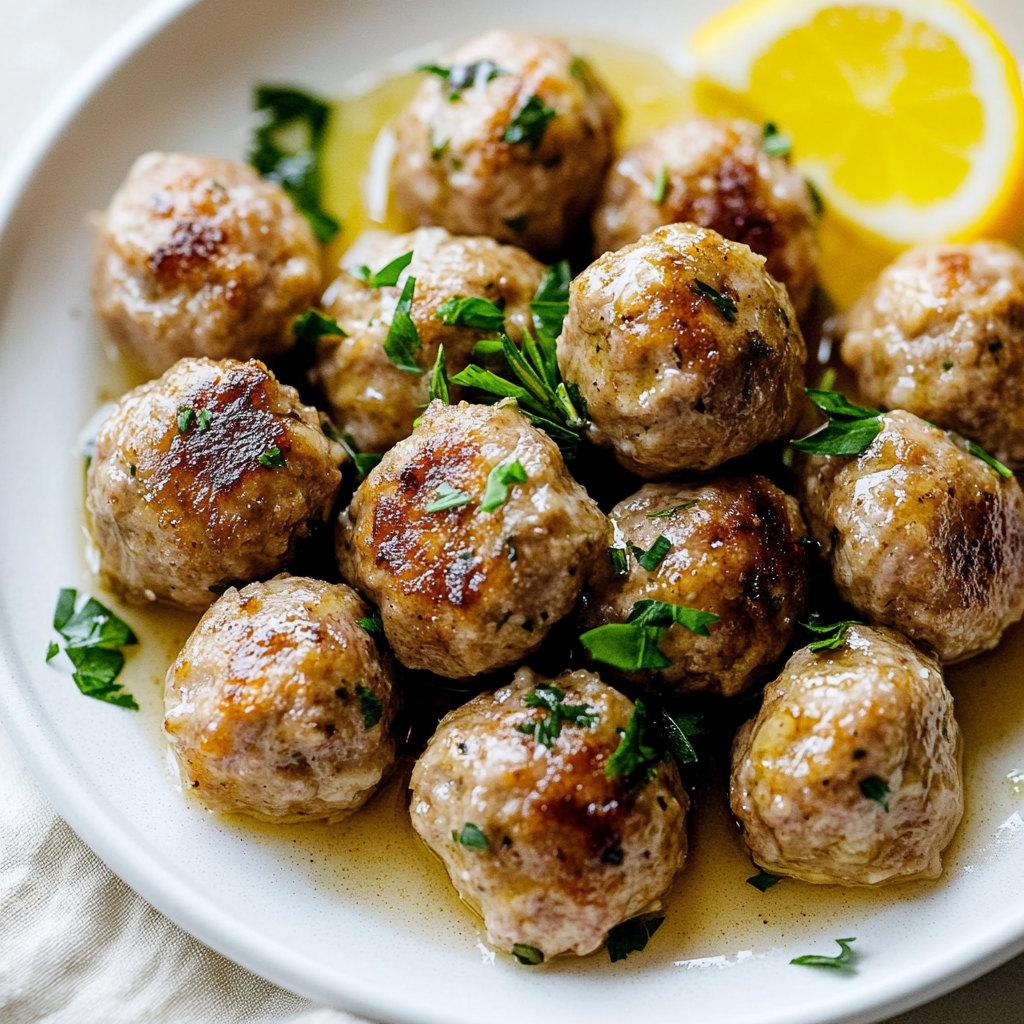 Baked Turkey Meatballs