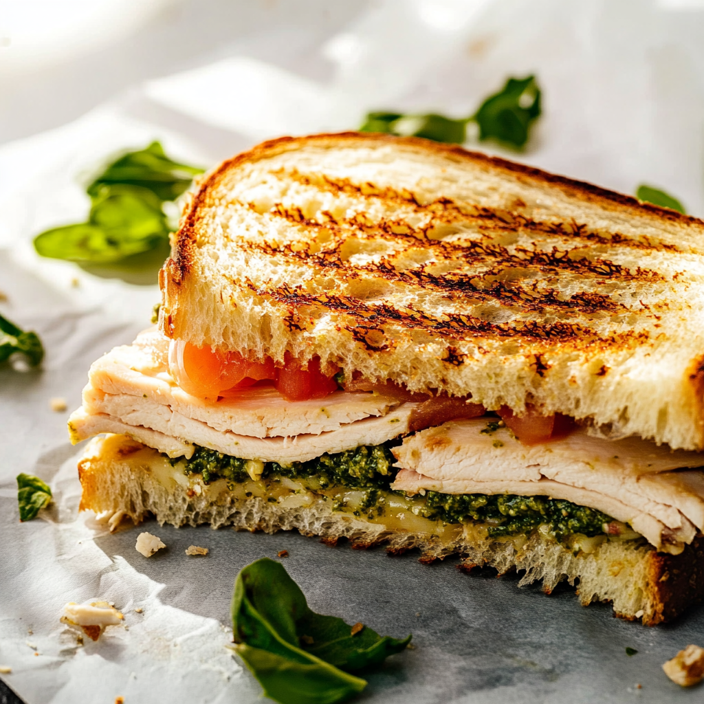 Turkey Pesto Sandwich