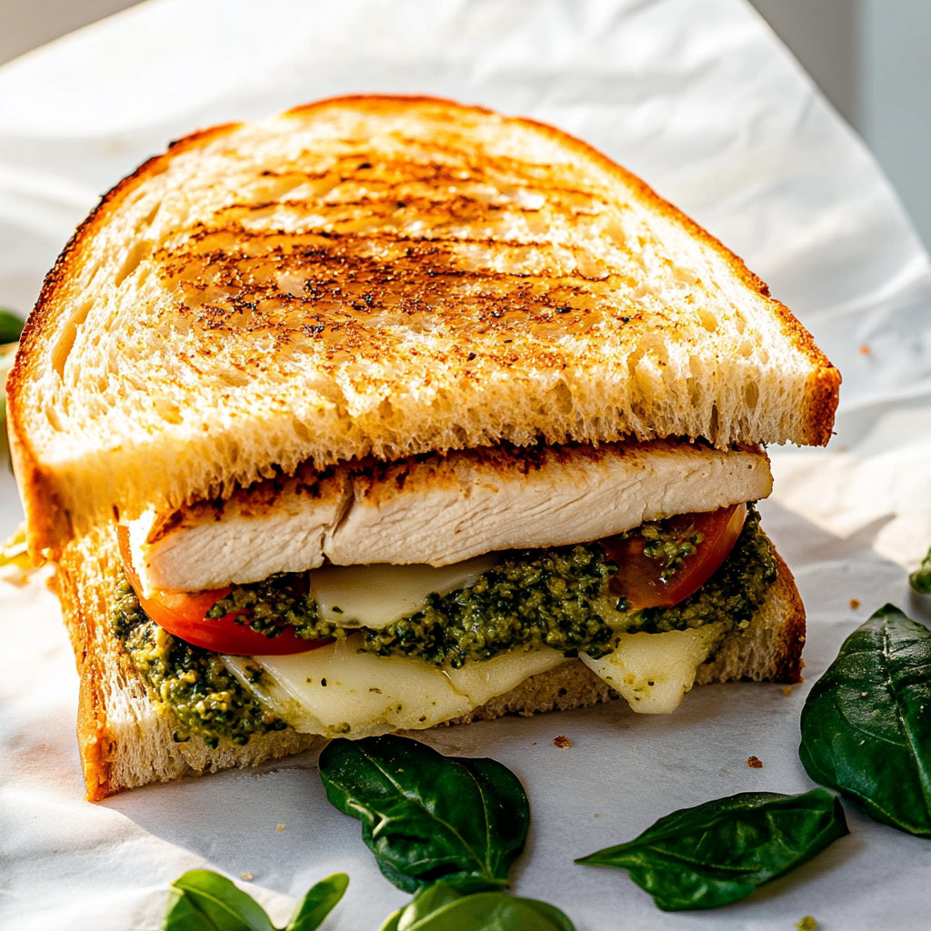 Turkey Pesto Sandwich