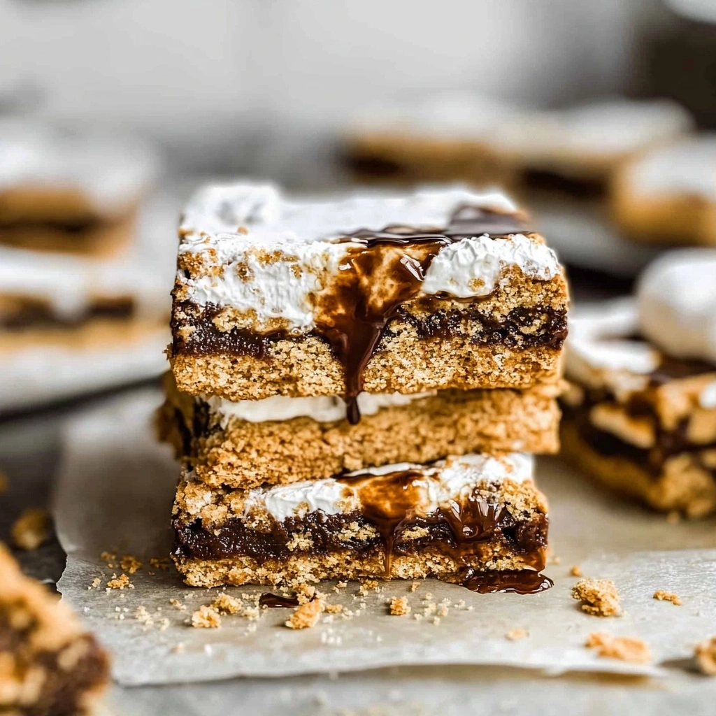 Easy S'mores Bars Recipe - No Campfire Needed! - Tiffani Recipes